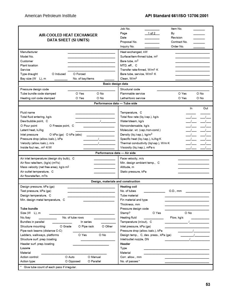 Pages From API - 661-2002 - Air-Cooled Heat Exchanger For General ...