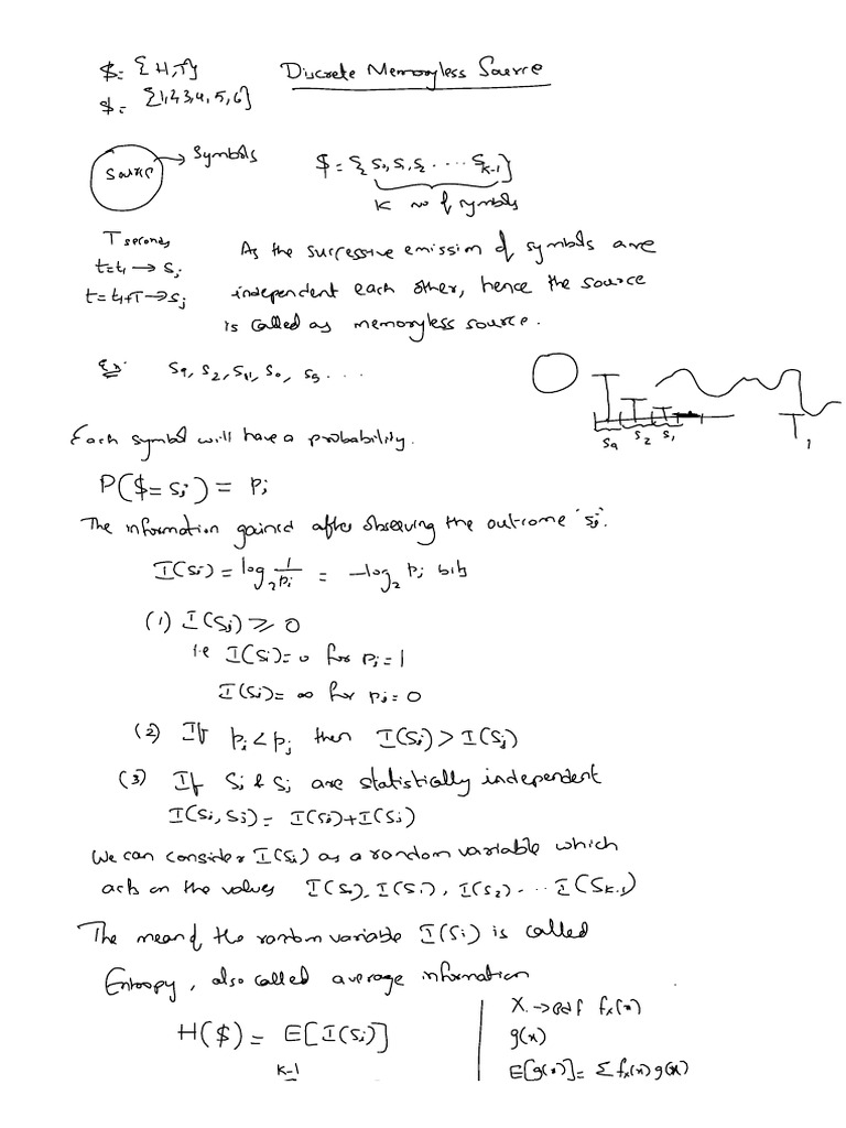 Lec03 Entropy and Its Properties 22-01-2022 | PDF