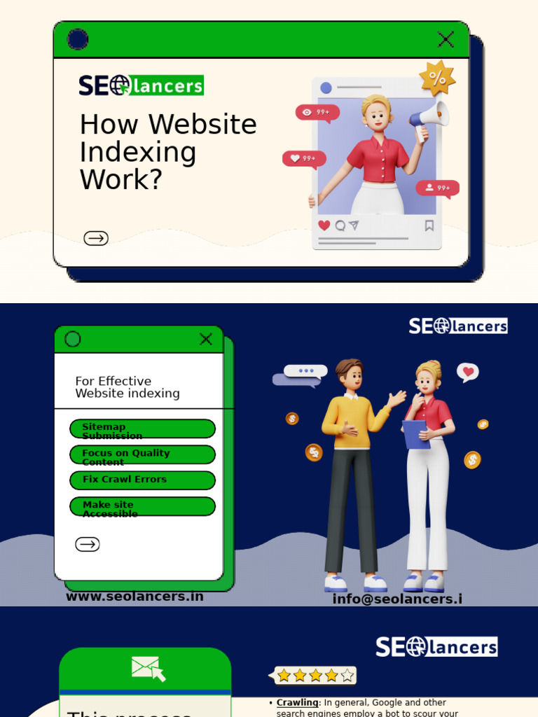 How Website Indexing Work by SEOLancers | PDF | Search Engine ...