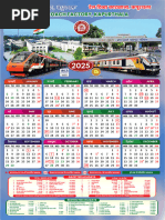 NHAI - Table Calendar - 2025 High Resolution | PDF