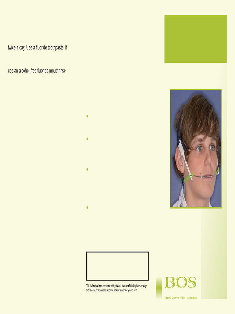 Headgear | PDF | Orthodontics | Human Tooth