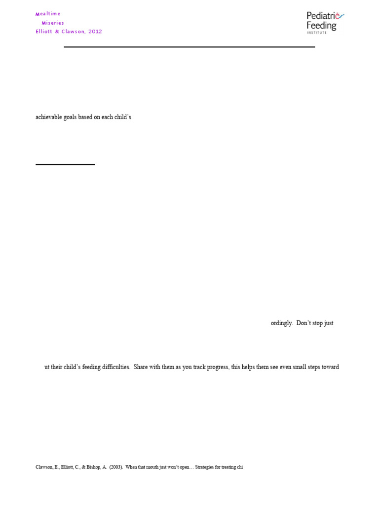 27 Severe Oral Aversion OT Advance With Reference 2012 | PDF ...