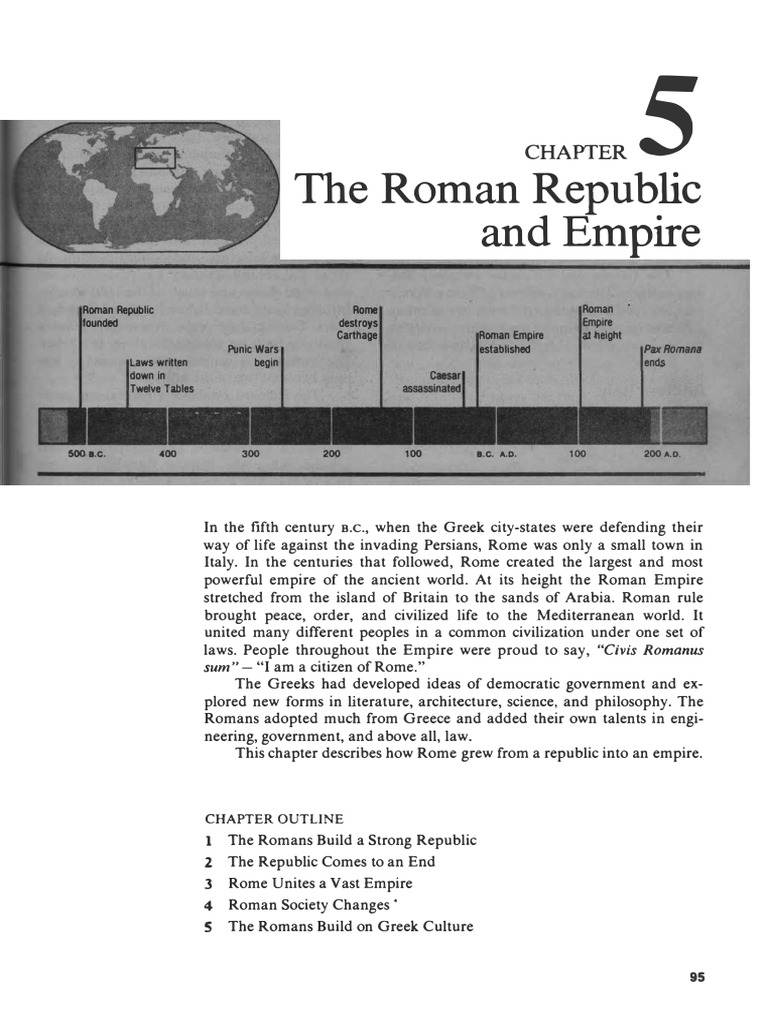 Rise of the Roman Republic and Empire | PDF | Roman Republic | Ancient Rome