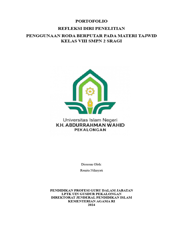 Roda Berputar untuk Pembelajaran Tajwid | PDF
