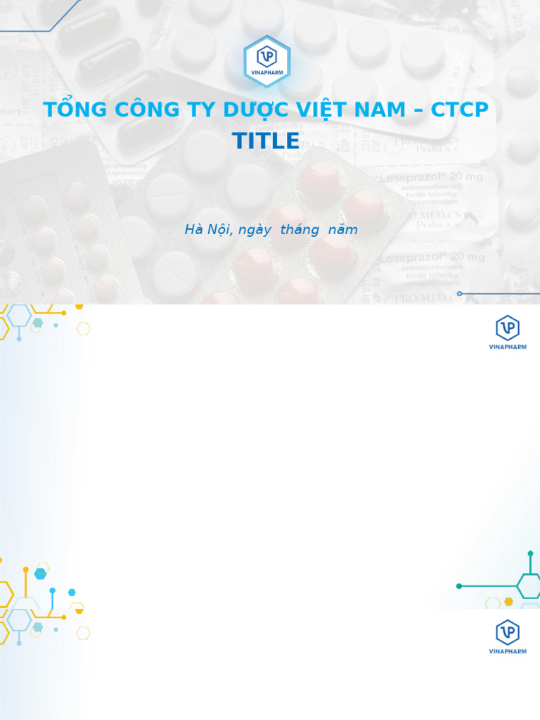 Template Vinapharm | PDF