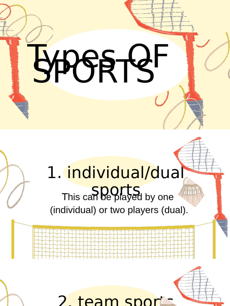 Types of Sports | PDF