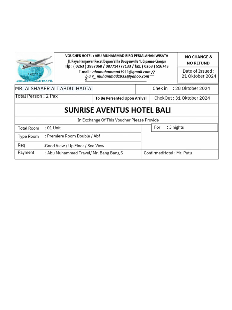 Voucher Hotel Abu Muhammad SUNRISE AVENTUS 28 Ke 31 Oktober 2024.pdf ...