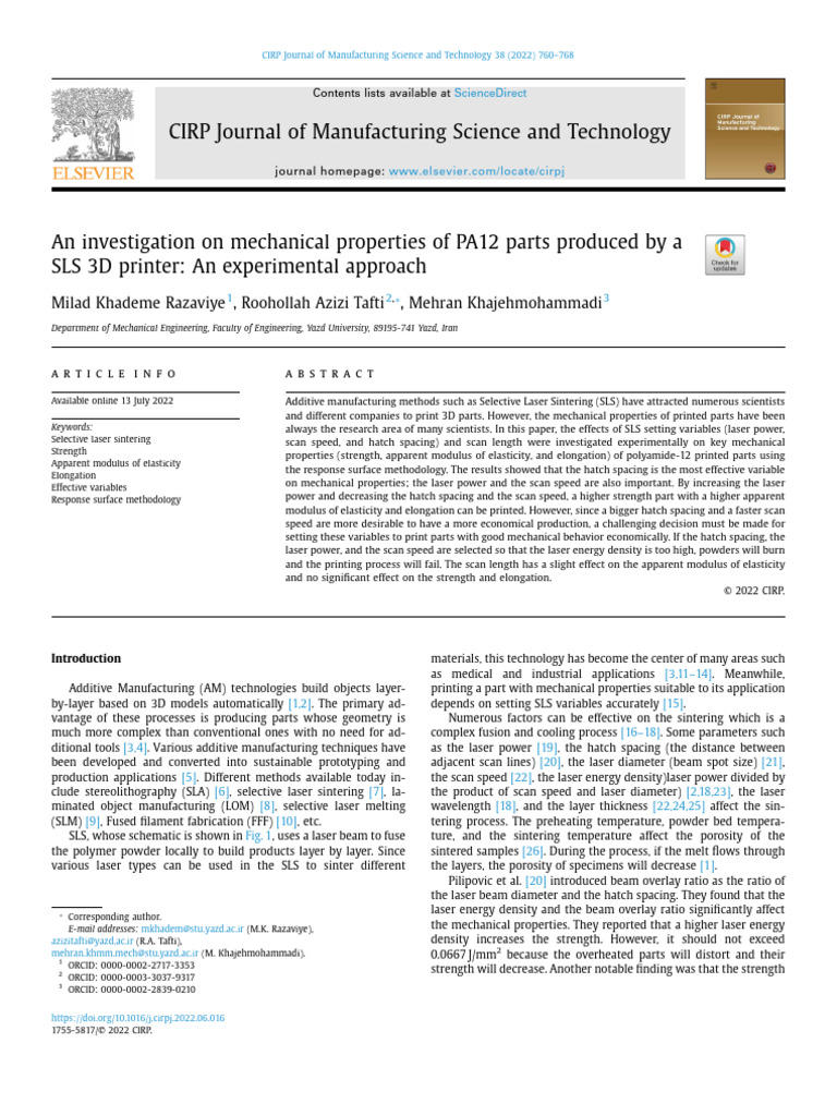 metal 3d print data | PDF | Building Engineering | Physical Sciences
