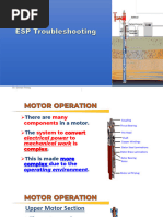 ESP-Operation & Trouble Shooting | PDF | Electric Motor | Thermal ...