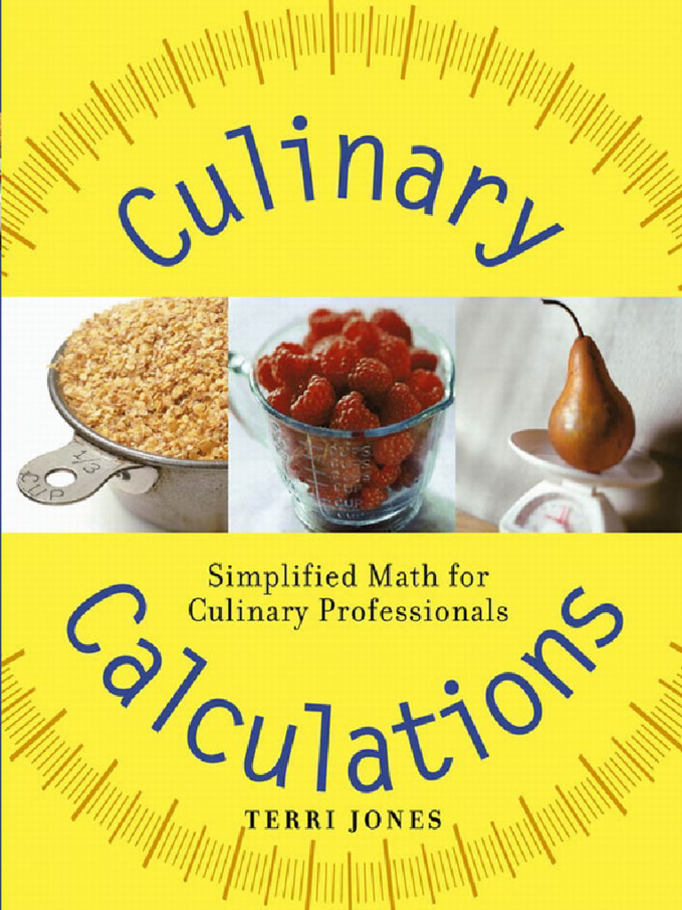 Culinary Calculations | PDF | Mathematics | Arithmetic