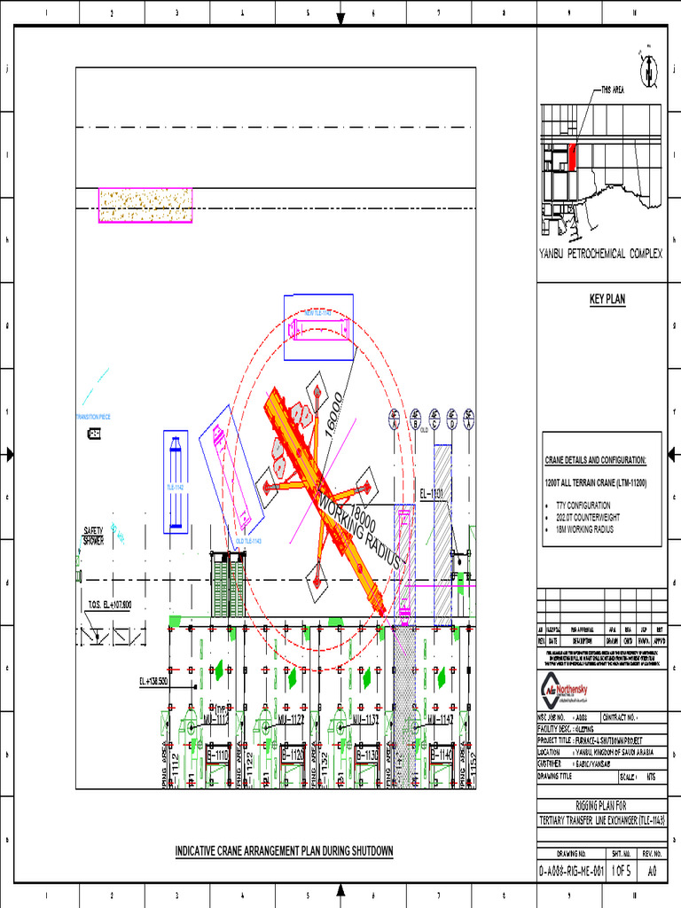 D-A008-RIG-ME-001 - Rigging Plan For Tertiary Transfer Line Exchanger ...