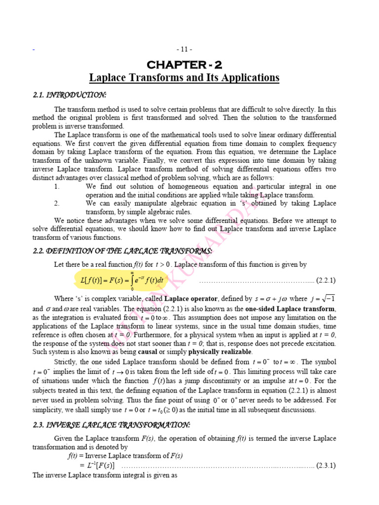 Chapter 2 - Control System Components and Devices | PDF | Laplace Transform | Equations