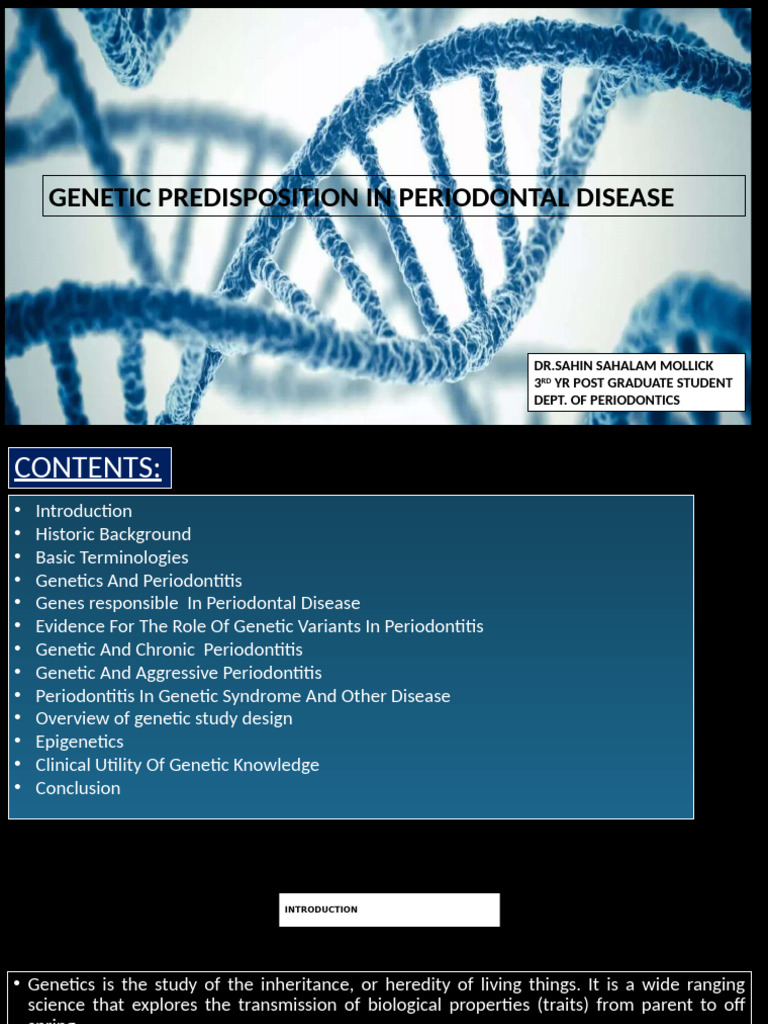 genetic | PDF | Genetic Linkage | Genetic Disorder