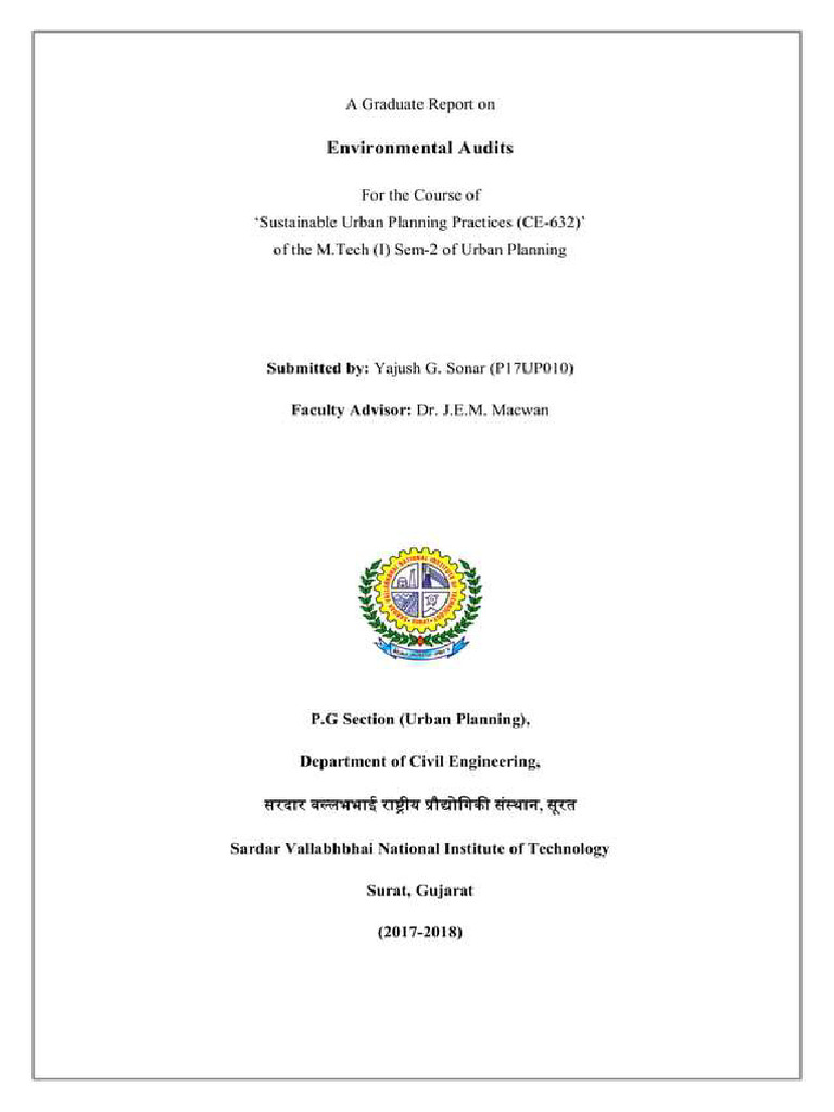 Environmental Audit | PDF