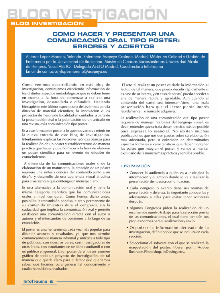 Guía para Crear Posters Científicos | PDF | Comunicación | Imagen
