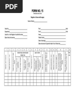Leave with Wages Register Form 15 | PDF | Economies | Labour