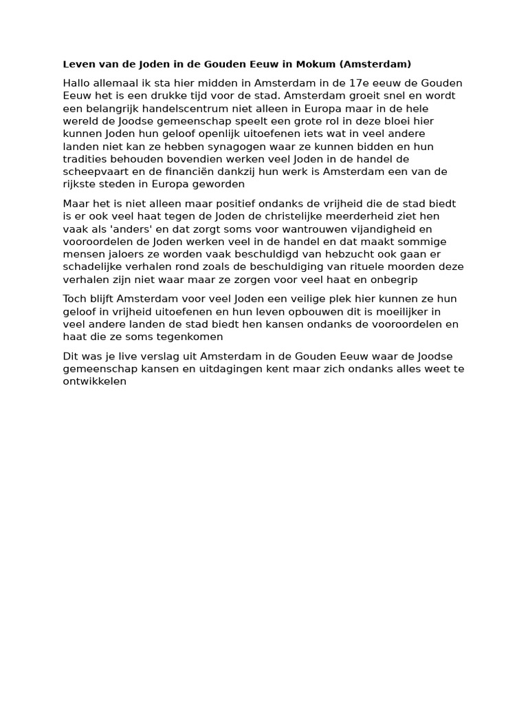 Godsdienst A2A, PITCH GOED | PDF