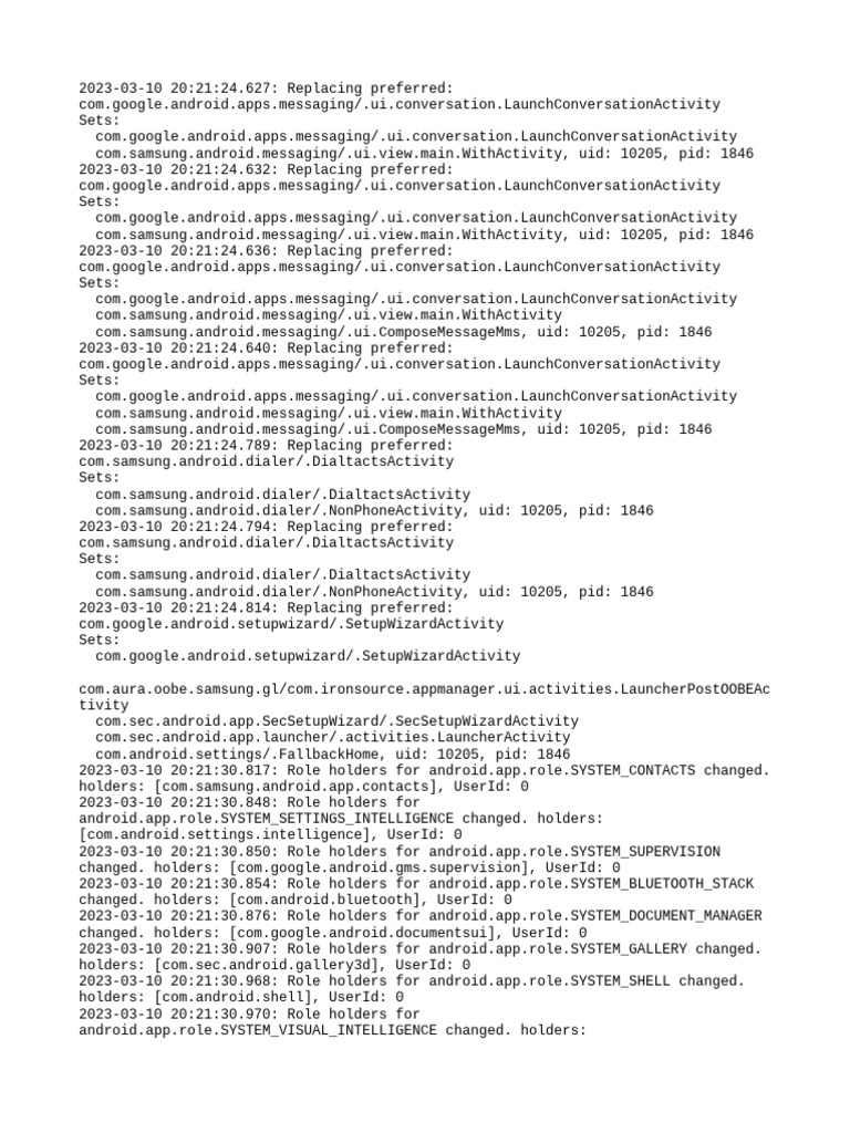 Pm Debug Info | PDF | Android (Operating System) | Utility Software