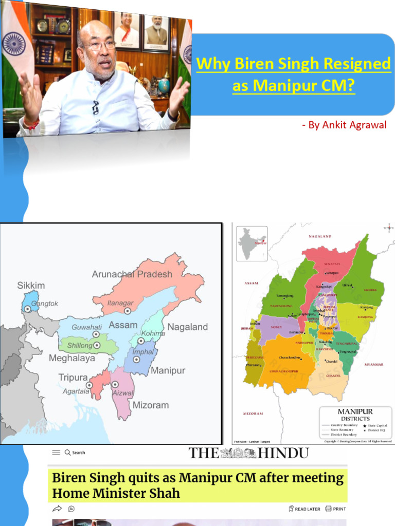 Why Biren Singh Resigned As Manipur CM | PDF | Social Conflict | Protest