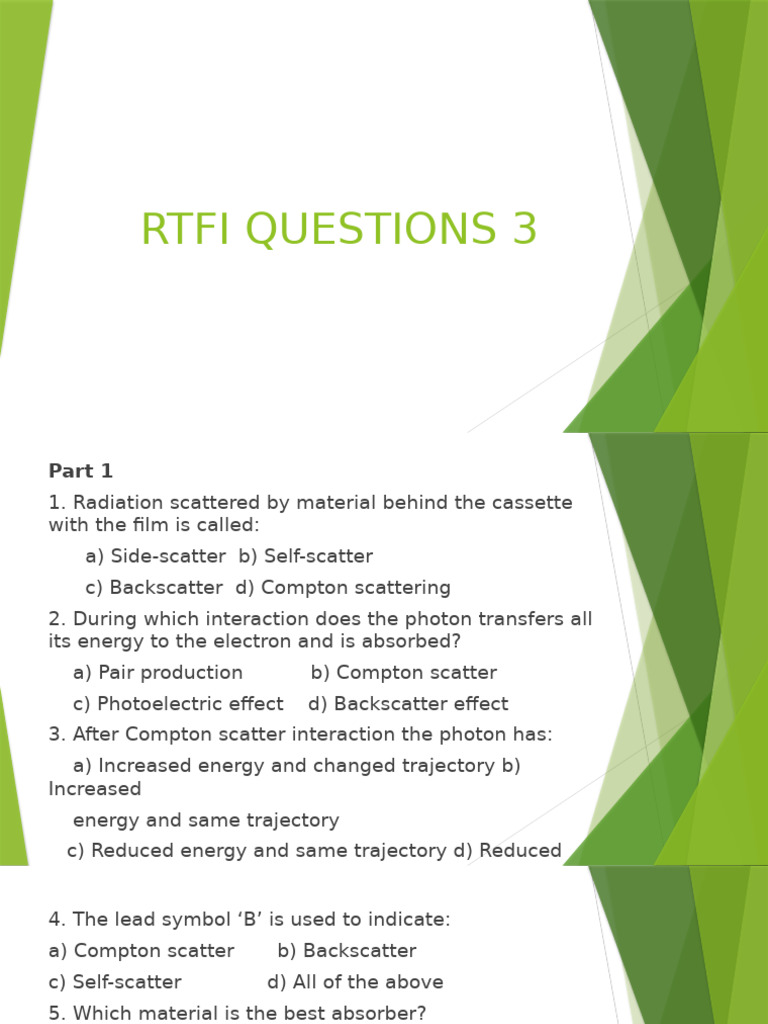 Rtfi Questions 3 | PDF