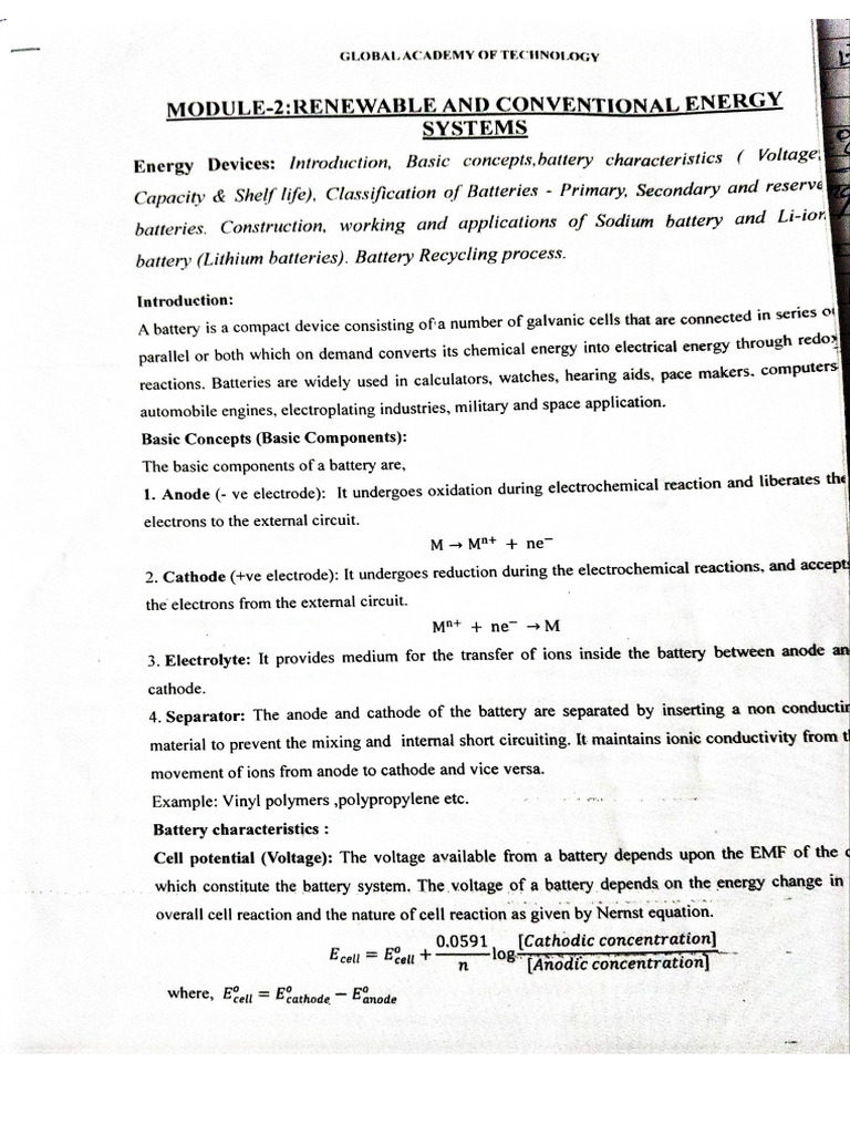 Electrical Notes | PDF