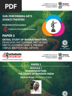 Understanding Natya, Nritta, and Nritya | PDF | Dances
