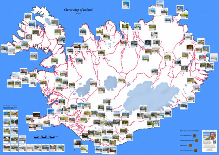 IcelandtheBeautiful Clever Map Iceland v14444 | PDF