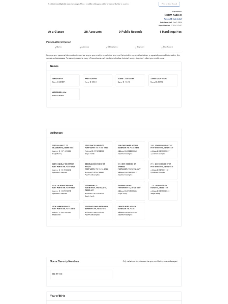 850score 45539 | PDF | Credit | Finance & Money Management