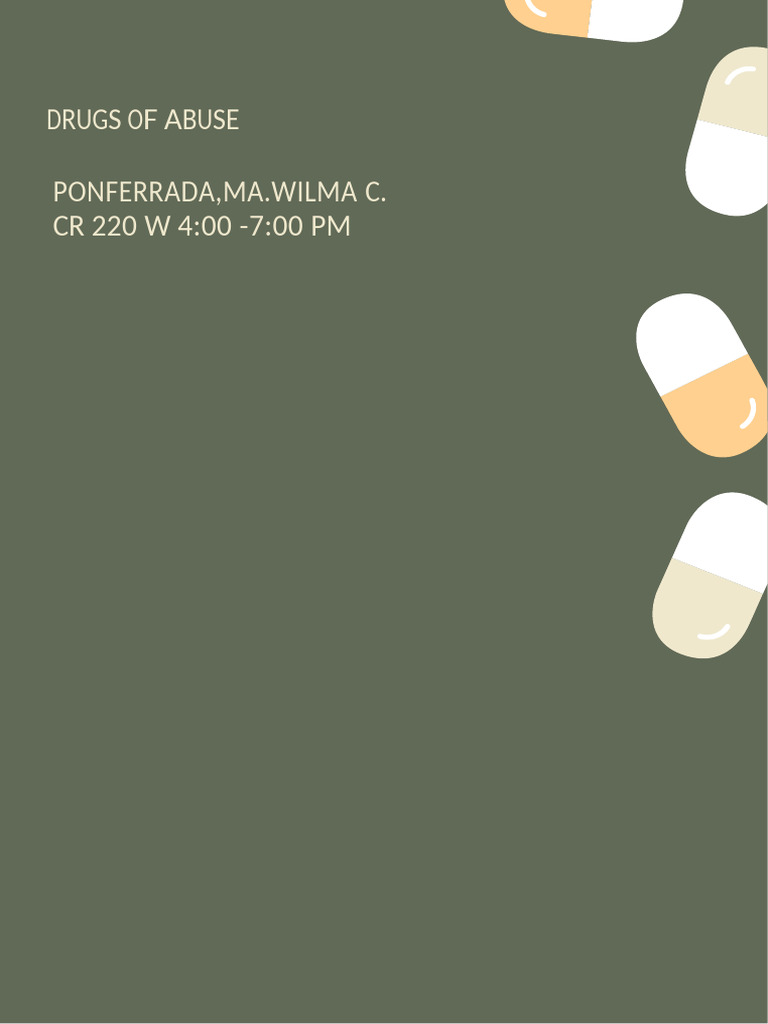 Red Illustrated Drug Awareness Poster - 20240420 - 131346 - 0000 | PDF