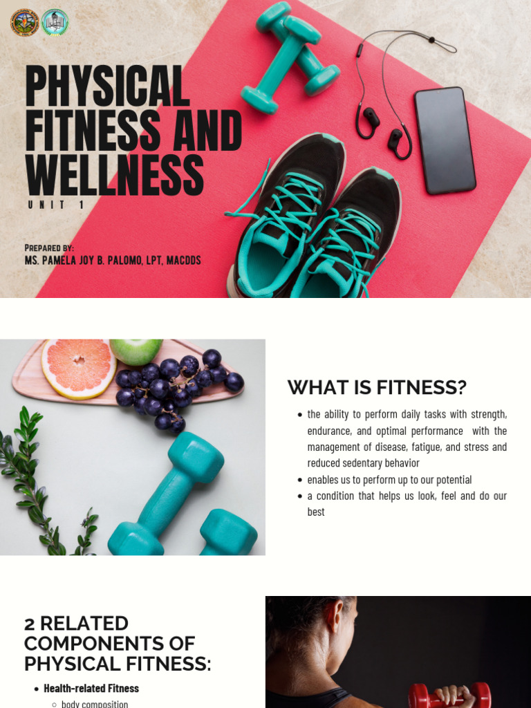 PATHFIT 2 - Unit 1. Physical Fitness and Wellness | PDF | Physical ...