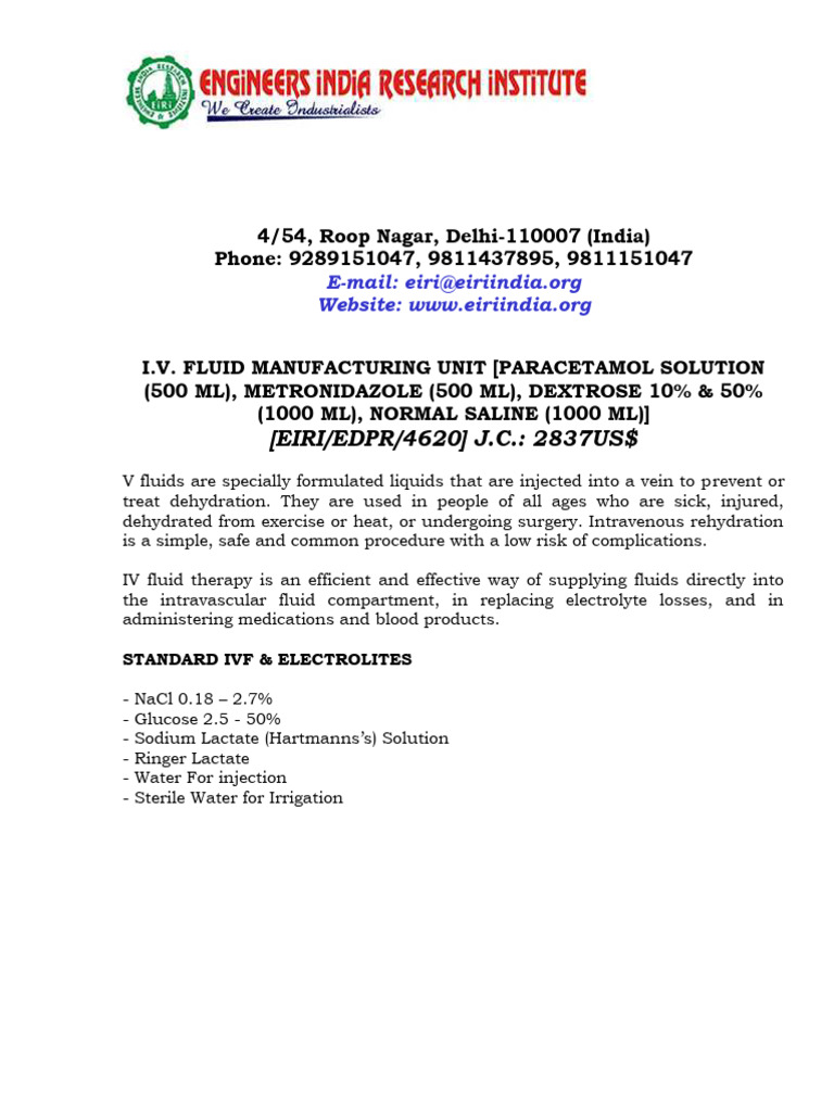 Engineers India Research Institute: 4/54, Roop Nagar, Delhi-110007 (India) Phone: 9289151047 ...