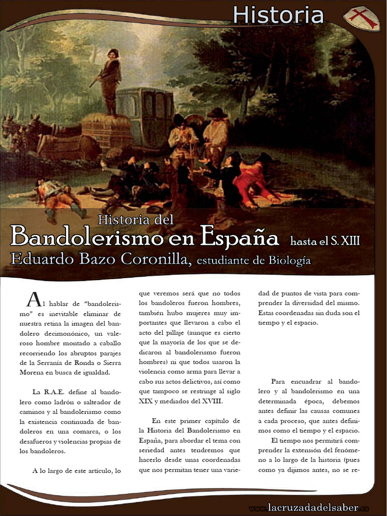 Bandolerismo en España | PDF