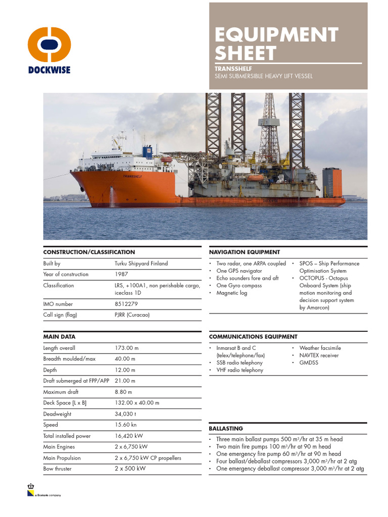 Transshelf | PDF | Ships | Water Transport