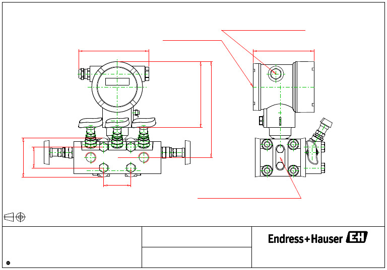 PMD55B-BABACJA37HJASAJA1D+PTP2Z1-Endress+Hauser-2DDrawing-12-26-2024 | PDF