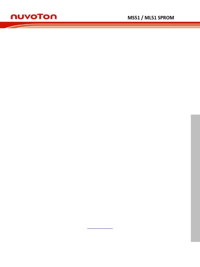 Um Ms51 Ml51 Sprom en Rev1.00 | PDF | Central Processing Unit ...