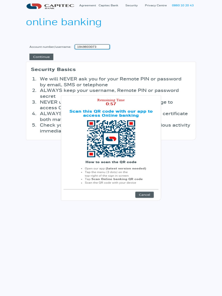Online Banking Capitec Bank 5 | PDF