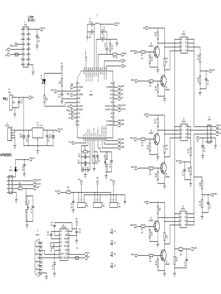 Sensorless BLDC Motor Driver Circuit | PDF