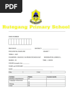 Grade 5 English Home Language ATP 2025 | PDF | Reading Comprehension ...