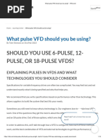 6-Pulse vs 12-Pulse VSD Overview | PDF | Rectifier | Electric Motor
