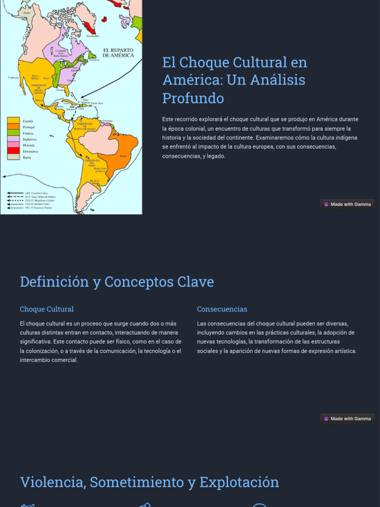 Choque Cultural en América Colonial | PDF | Nueva españa | Imperio español