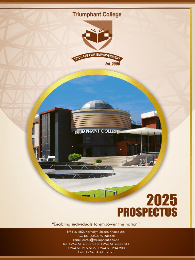 Triumpant College Prospectus 2025 | PDF