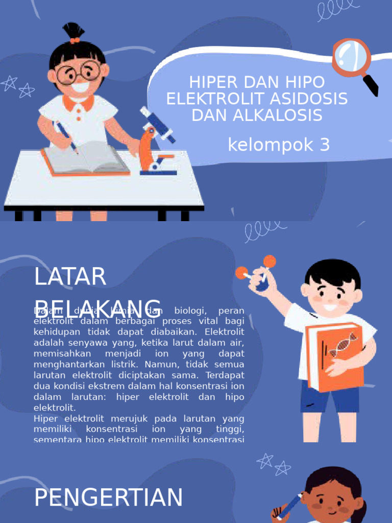 Ppt patofisiologi hiper dan hipo kel.3 buk julhana kel.3 | PDF