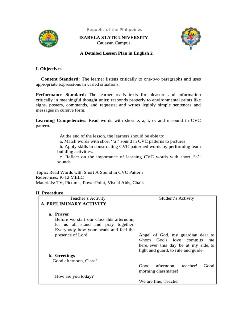 ENGLISH-Q4 -WEEK 1 | PDF | Consonant | Linguistics