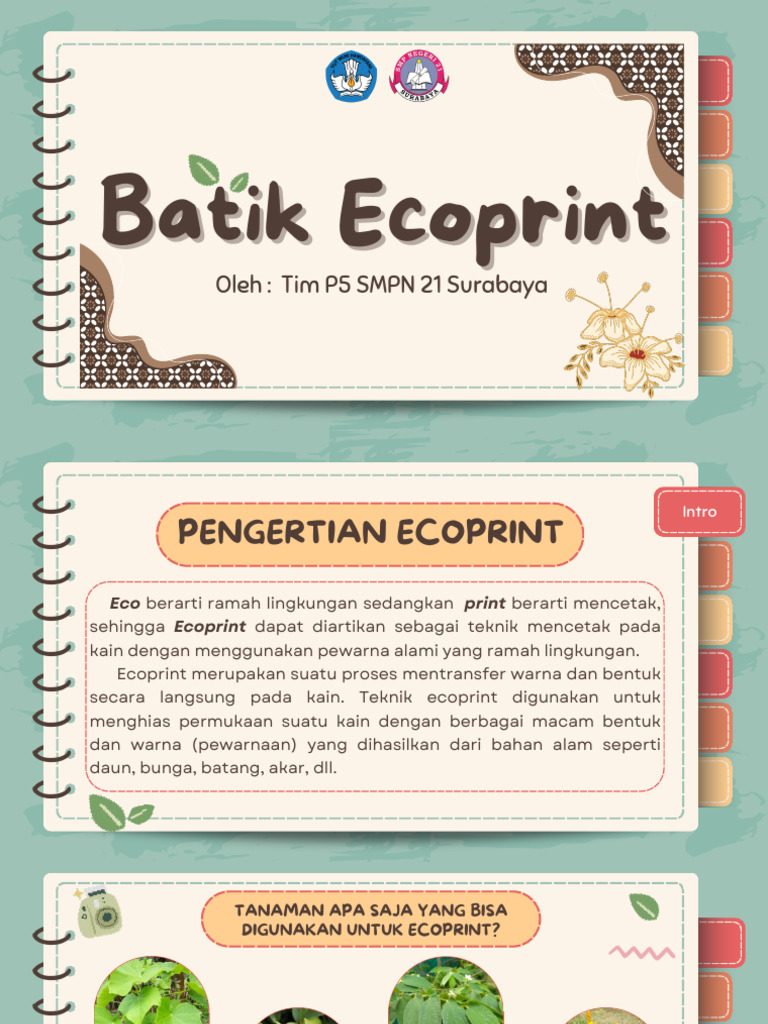 P5 Batik Ecoprint | PDF