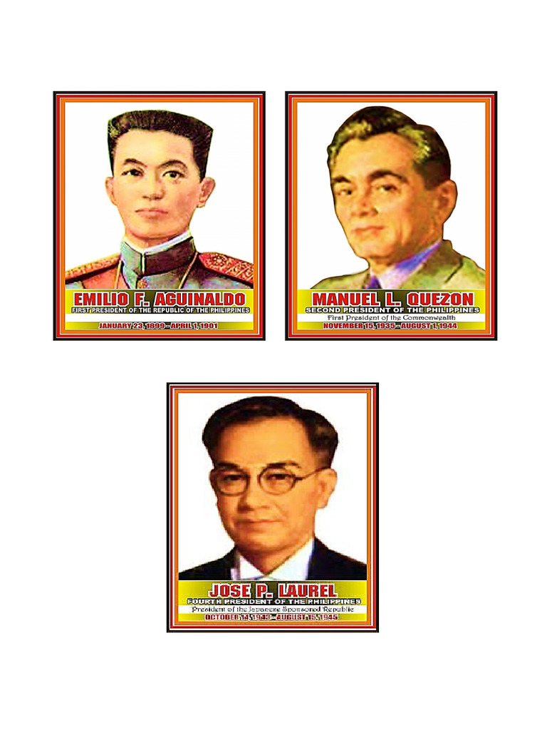 Presidents of The Philippines | PDF