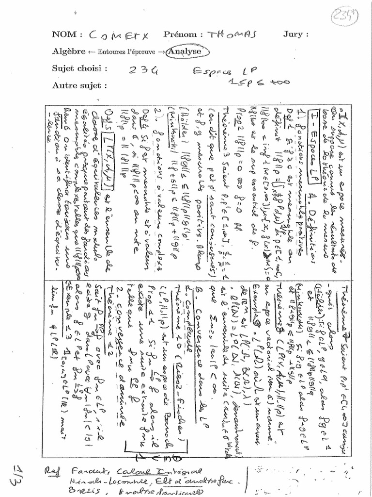 Lecon 234 Ensl 2016 | PDF