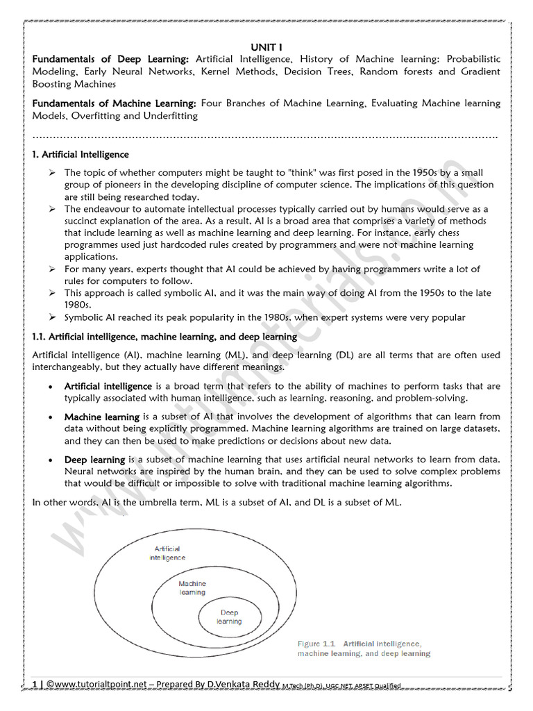 Dl All Units Materials | PDF | Machine Learning | Visual Perception