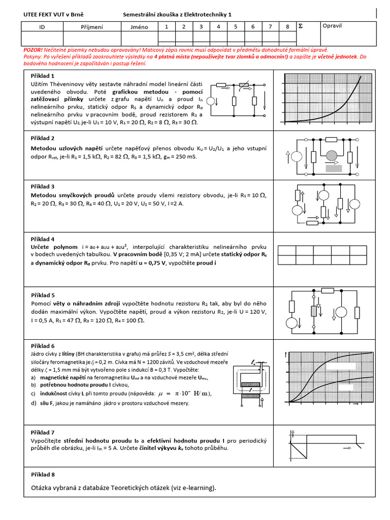 VZOR BEL1 semestrálka 2016 | PDF