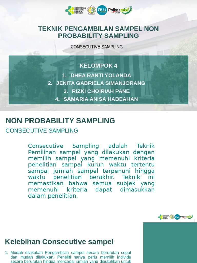 Ppt Consecutive Sampel | PDF