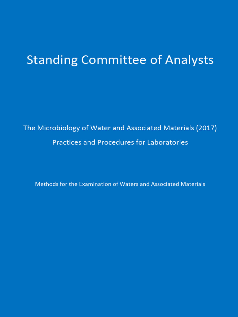 Blue Book 257 - Pratices For Laboratories 2017 | PDF | Sterilization ...